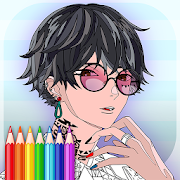 Kawaii Anime Boy Coloring Book Mod apk download - Kawaii Anime Boy ...