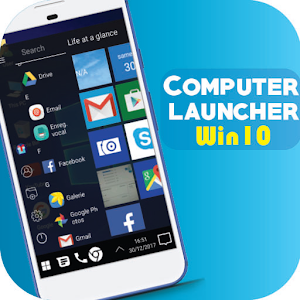 Computer Launcher For Windows 10 (official) Mod apk download - Computer ...