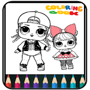 Coloring Book Dolls - Easy Drawing Mod apk download - Coloring Book ...