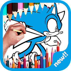 Fast download Coloring Book Super Sonic Blue Evolution Mod Apk with ...