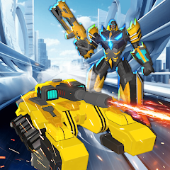 Robot Run Transforming Race Mod apk download - Robot Run Transforming ...