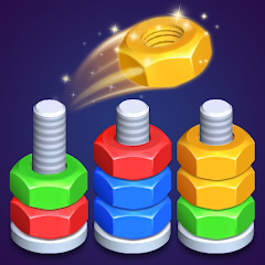 Nuts Color Sort - Screw Puzzle Mod apk [Remove ads][Unlimited money ...