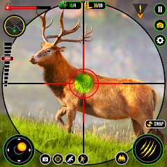 Deer Hunting Simulator Games Mod apk download - Gamba Studio Deer ...